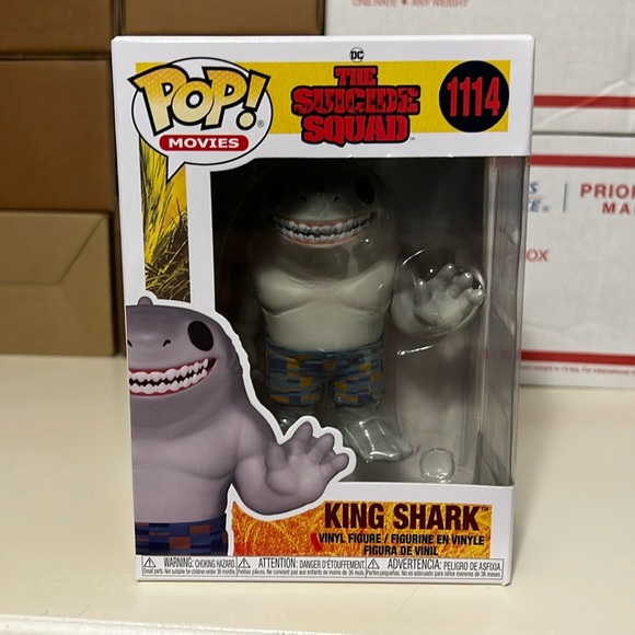Funko | Other | The Suicide Squad King Shark 114 Funko Pop | Poshmark
